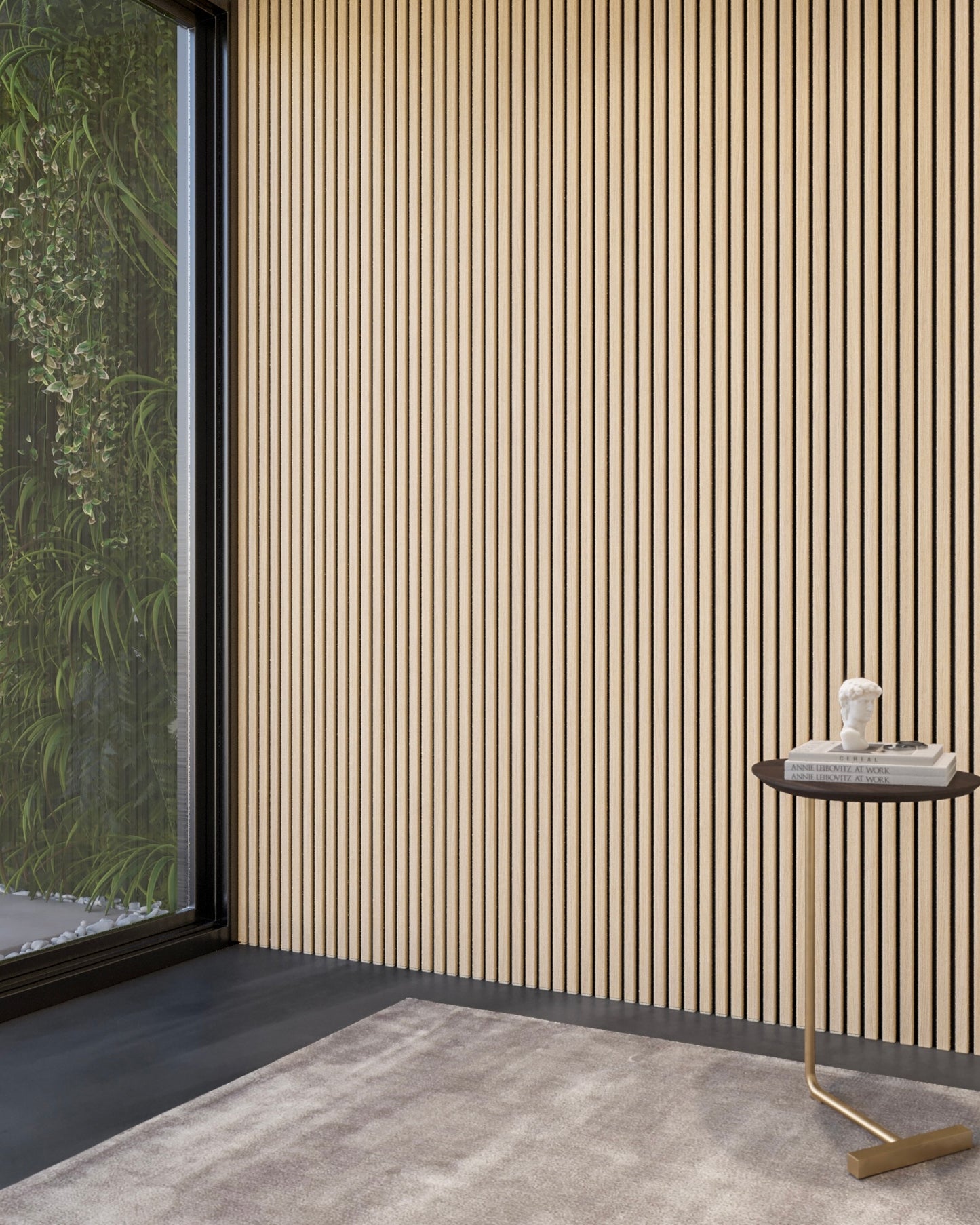 Washed Oak Panel - Profile Slat Acoustic Paneling - Profile Panels ...
