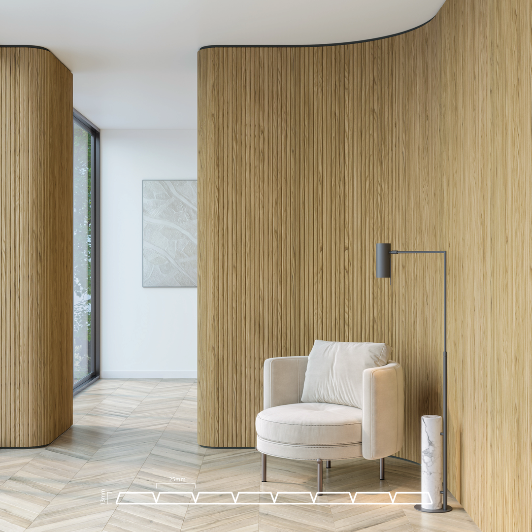 Waved Primed Panel - Profile Flex Waved - Profile Panels – Profile Panels