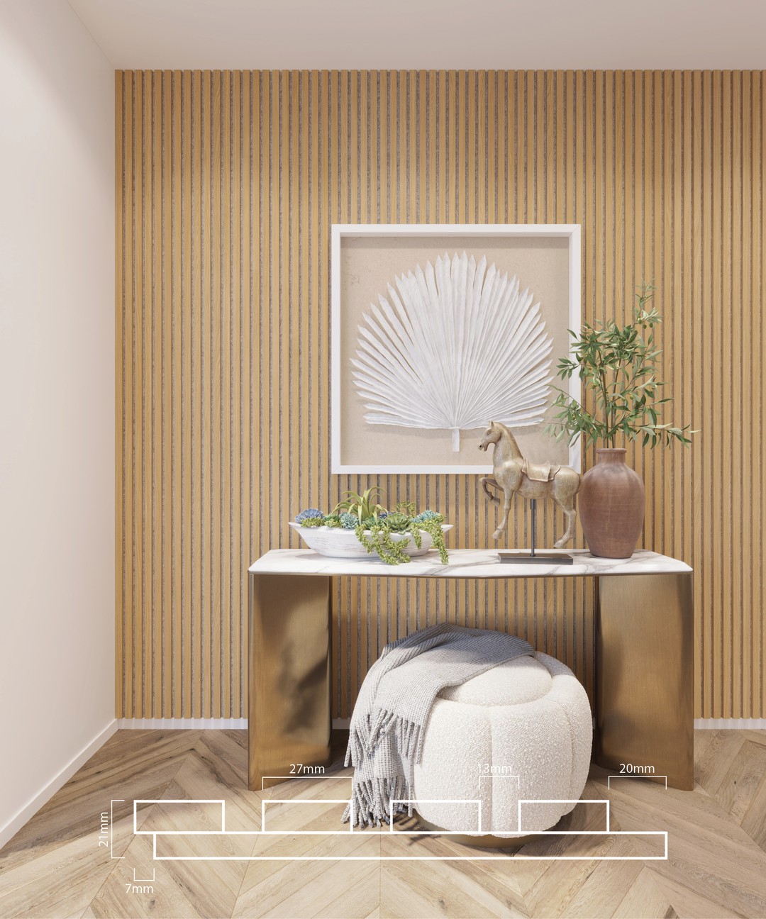 Wooden Slat Acoustic Wall and Ceiling Panelling – Profile Panels