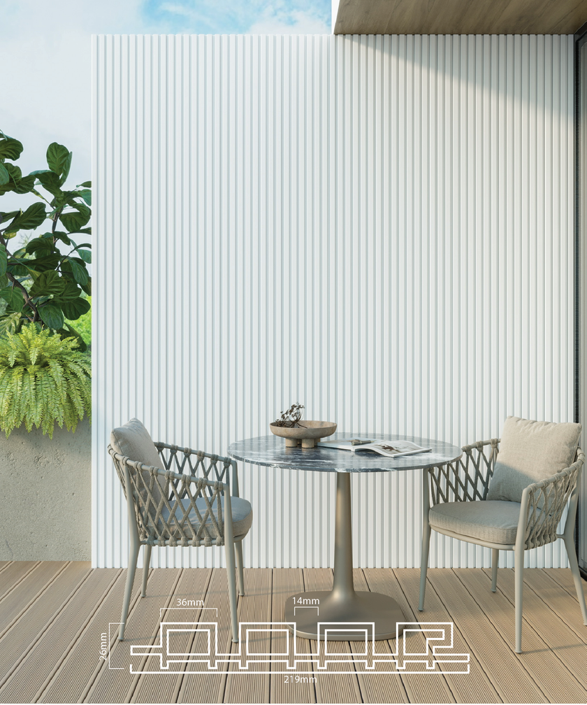 Slat Wall Exterior WPC – Profile Panels – Profile Panels