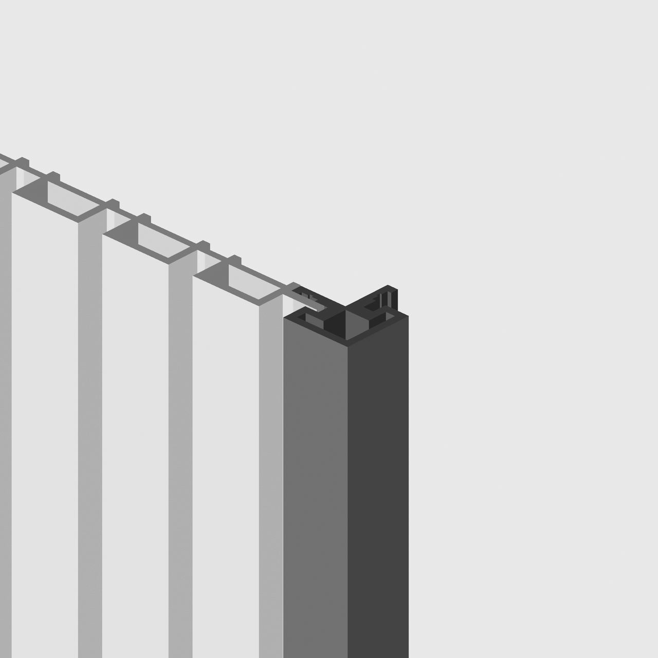 Slat Exterior Exterior WPC Exterior Corner – Profile Panels – Profile ...
