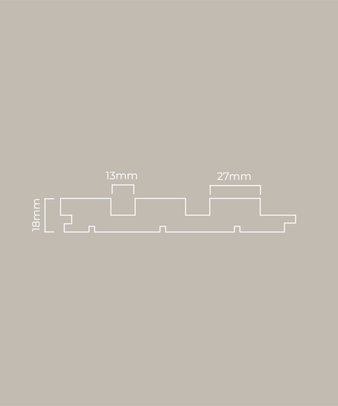 Strips End Wall Panel - Profile Slat - Profile Panels – Profile Panels